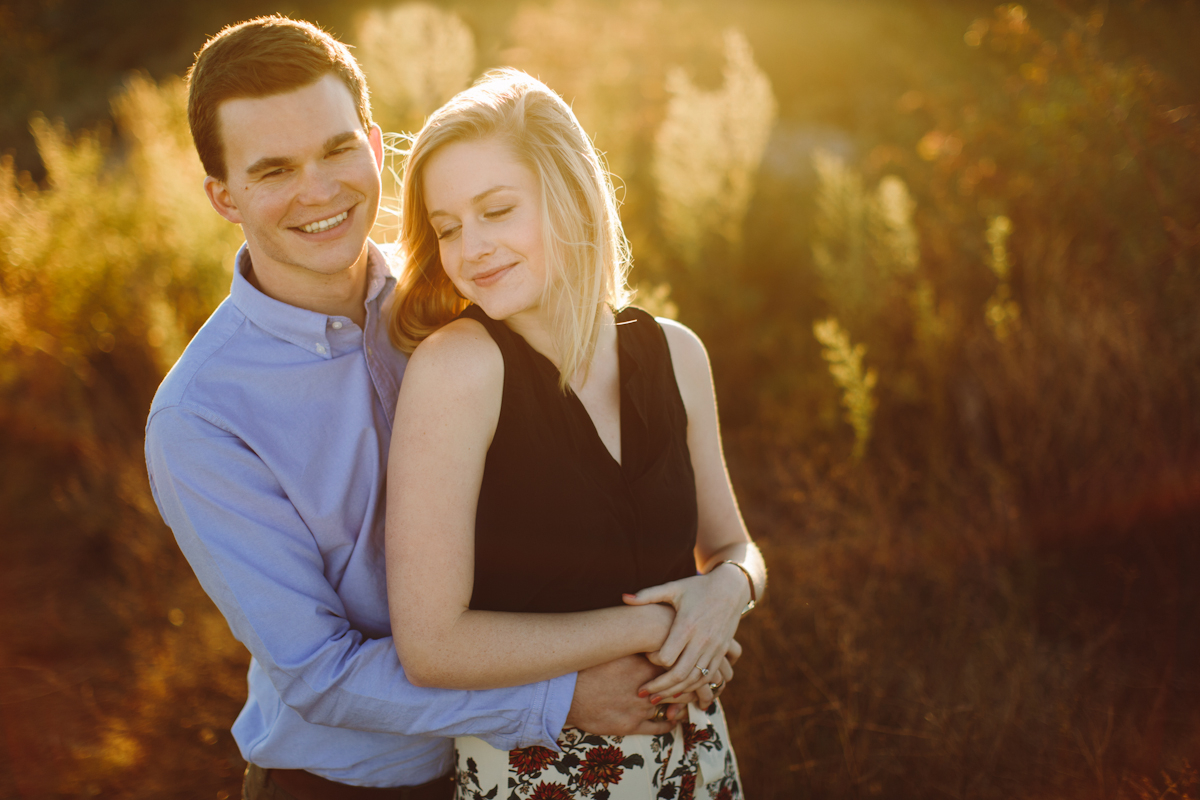 Emily & Brian Engaged: Sassafras Mountain - Angela Zion