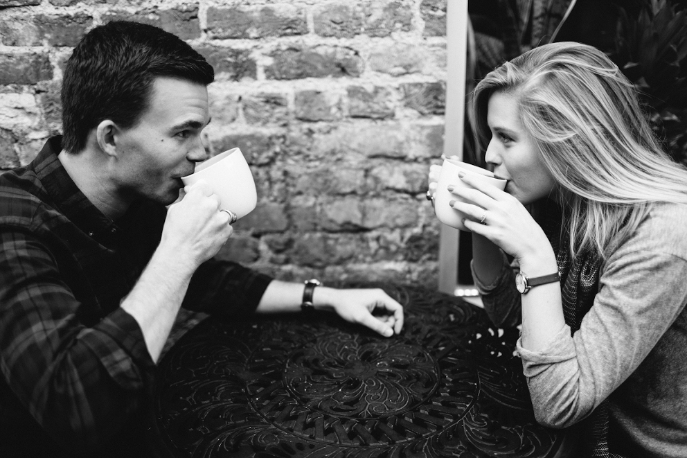 Emily & Brian Engaged: Sassafras Mountain - Angela Zion